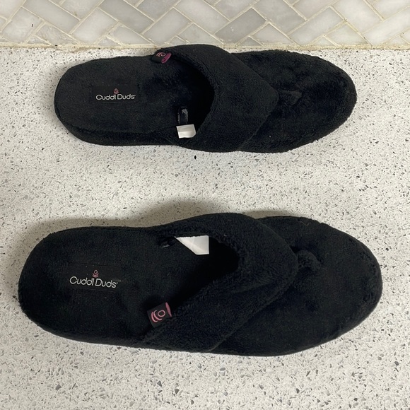 Cuddl Duds | Shoes | Cuddl Duds Terry Thong Slipper Shoe | Poshmark